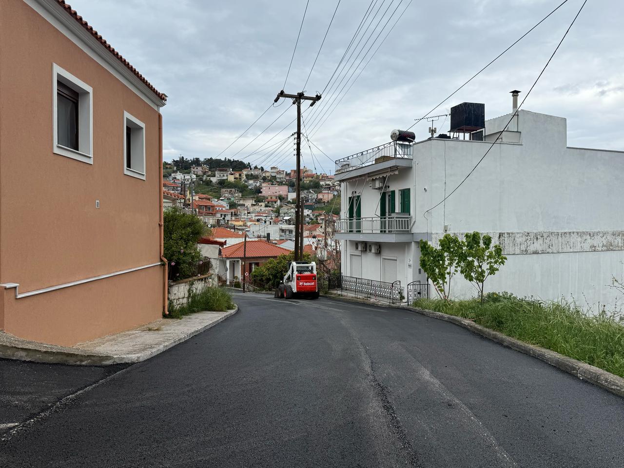 Ασφαλτόστρωση: Εργασίες στη Λαγκάδα - Εφημερίδα Πολιτικά